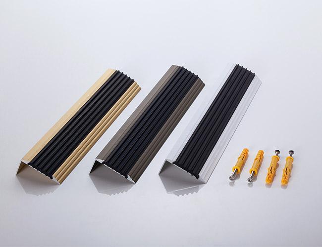 Anodized Aluminium Tile Edging Stair Nosing 45.5mm X 25.9mm Size