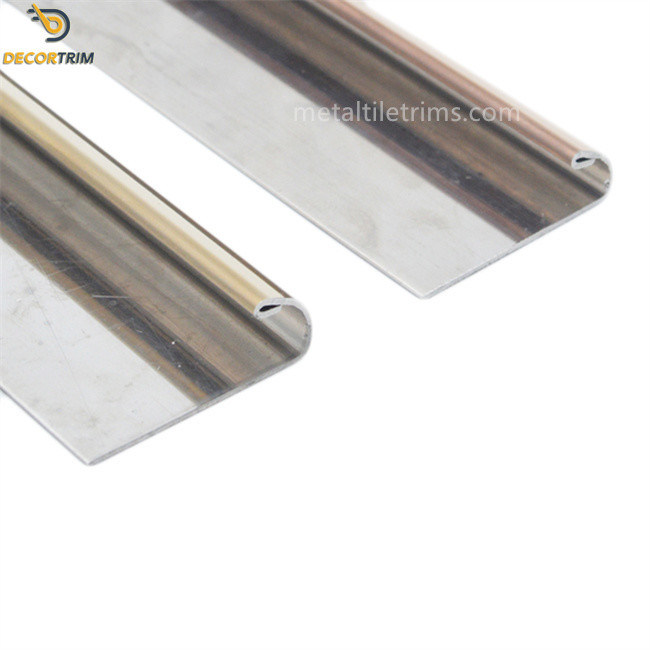 Quadrant Stainless Edge Trim , Tile Trim 12mm For Outside Corner
