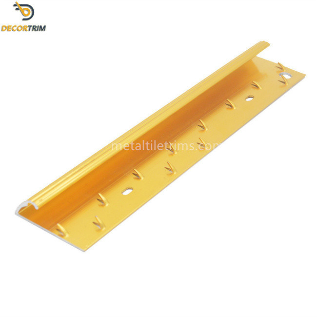 8.4mm Naplock Transition Strip Tile To Carpet Aluminum Material