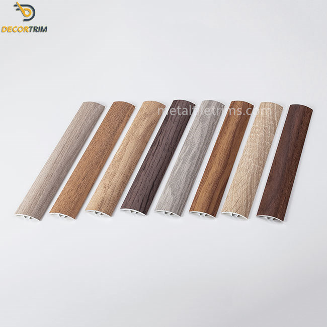Screw Fix Laminate Floor Threshold Strip , Wood Grain Metal Transition ...