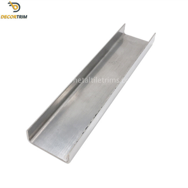 Stainless Steel U Channel Strip , Wall Transition Strips 8k Mirror ...