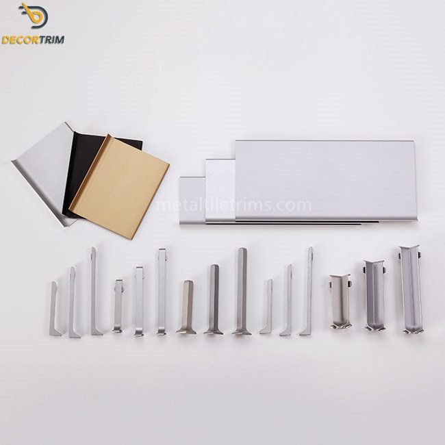 J Type Skirting Aluminium Profile , Skirting Moulding Profiles For Wall ...