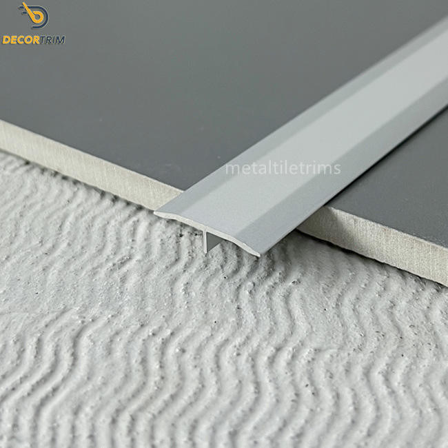 T Channel Transition Metal Tile Trim Tile Edge Trim Gold / Silver