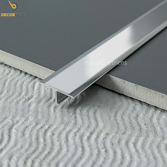External Corner Trim T Shaped Transition Strip Aluminum Accessories