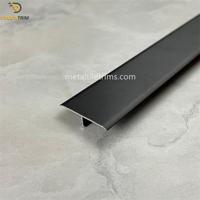 Ceramic Edge Aluminum Tile Trim T Shaped Transition Strip 3000mm Floor