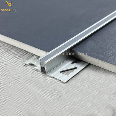 Ceramic Tile Trim Shapes Expansion Joint Profile Corner Trim 10mm / 2300mm