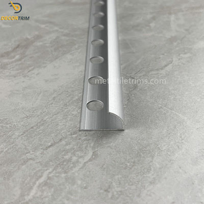 Aluminium Round Edge Tile Trim Wall Edge Protector 20mm Tile Trim