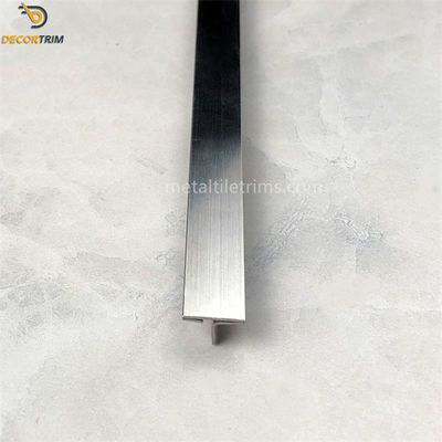 Steel Tile Trim Strip Straight Edge Grout Line Tile Edging T Shape ...