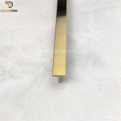 Supply Stainless Steel T Shape Tile Trim For Wall Metal Tile Angle Trim ...