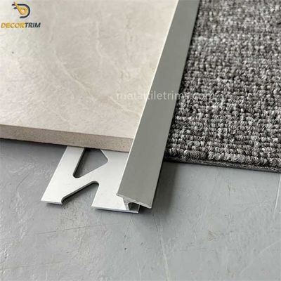 Sloped Edge Floor Edging Strips , Flooring Threshold Bars 10mm 12mm