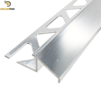 Slope Edge Floor Transition Strip Reducer Chrome Silver Color