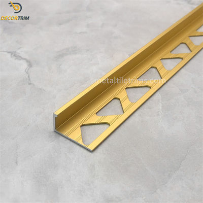 Customizing Different Punching Holes Metal Tile Trim L Shape Tile Edge Trim