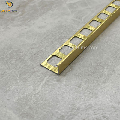 L Shaped Customizing Metal Tile Trims Tile Profile Aluminium