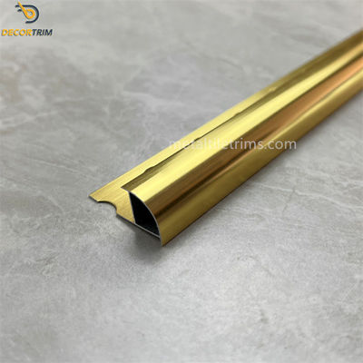Aluminum Tile Trim Corner Wall Decorative Aluminum Quadrant Tile Trim