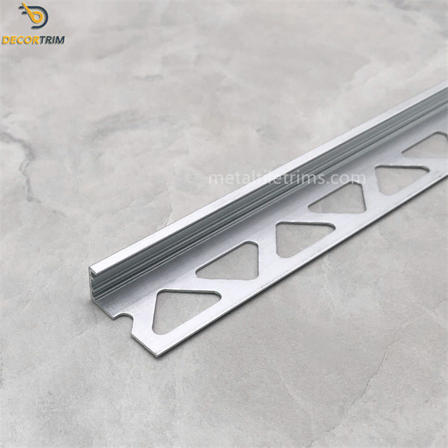 L Shape Metal Tile Profile Trim Ceramic Tile Edging Strips Aluminum Trim