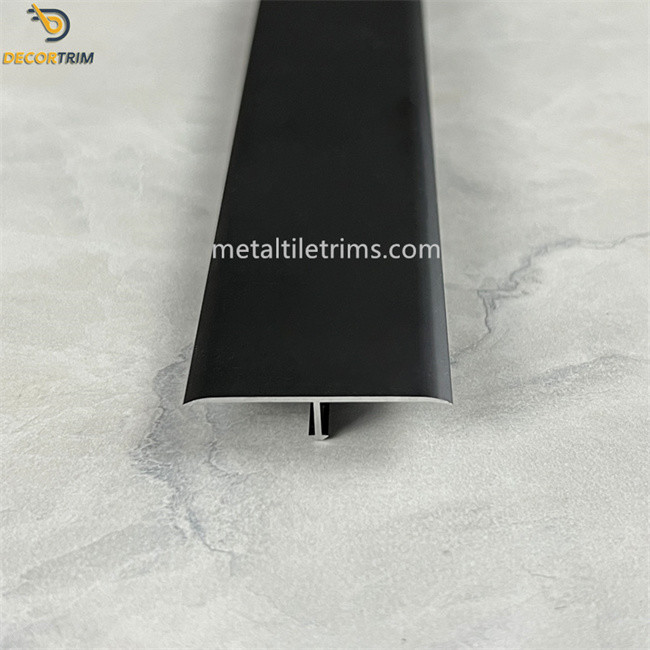 Ceramic Edge Aluminum Tile Trim T Shaped Transition Strip 3000mm Floor